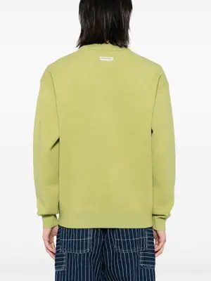 AAPE BY *A BATHING APE Moonface Logo Jumper - Green