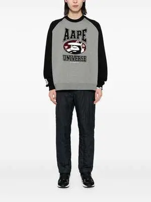AAPE BY *A BATHING APE Sweatshirt With Logo Patch