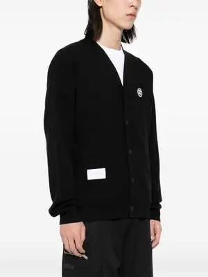 AAPE BY *A BATHING APE Logo Patch Cardigan