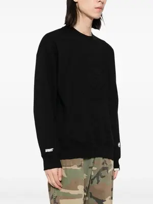 AAPE BY *A BATHING APE Embossed Logo-print Sweatshirt