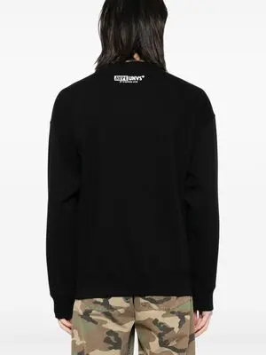 AAPE BY *A BATHING APE Embossed Logo-print Sweatshirt