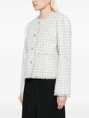 B+AB Raw-finish Tweed Jacket