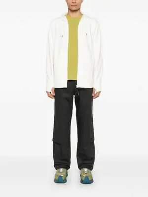 C.P. COMPANY Goggle Detail Zip-up Hoodie - White