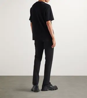 Prada Cotton Triangle T-shirt