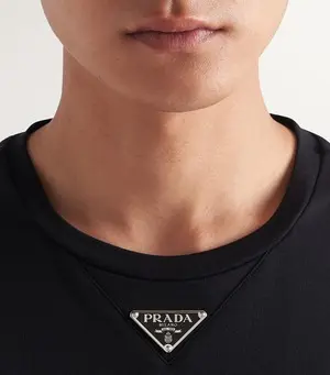 Prada Cotton Triangle T-shirt