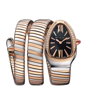BVLGARI Serpenti Tubogas Watch - Black