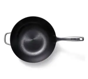 SKOTTSBERG Cast Iron Wok 13.4in - One-color
