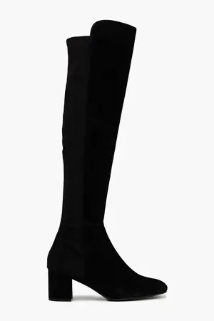 Microstretch Suede Boots