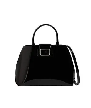 Alberta Ferretti Patent-leather Tote