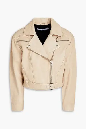 IRO PARIS Marom Fringed Leather Biker Jacket