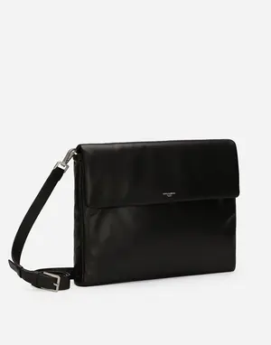 Dolce & Gabbana Nappa Leather Flap Handbag