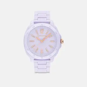 COACH® Kitt 38mm Watch Lilac
