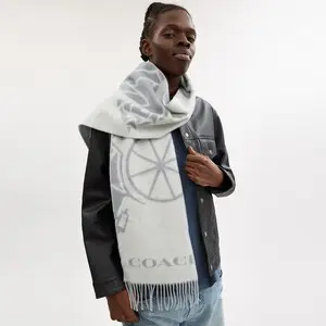 COACH Horse And Carriage Cashmere Muffler