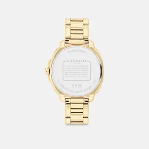 COACH Kitt Chronograph Watch - Gold