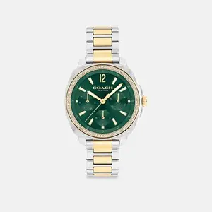 COACH Coach Kitt Chronograph Watch, 34mm Gold/silver