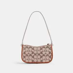 COACH Swinger Bag 20 With Chain In Signature Jacquard