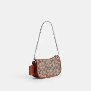 COACH Swinger Bag 20 With Chain In Signature Jacquard