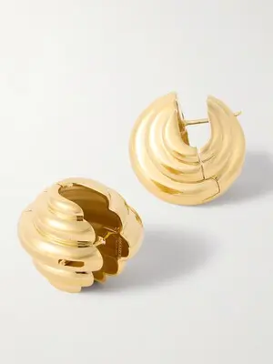 AQUAZZURA Alex -tone Hoop Earrings