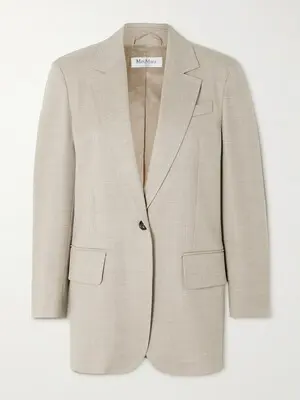 Max Mara Wool Blazer - Brown