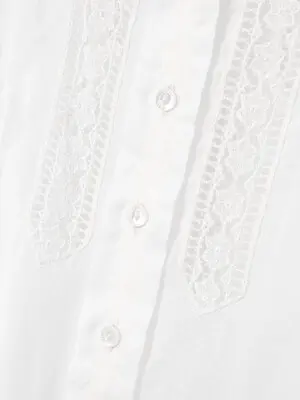 DÔEN Celeste Crochet-trimmed Blouse