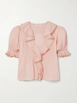 Doen Shirred Blouses