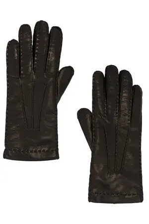Miu Miu Nappa Leather Gloves - Nero