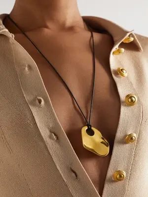 TOM FORD Tone Pendant Necklace