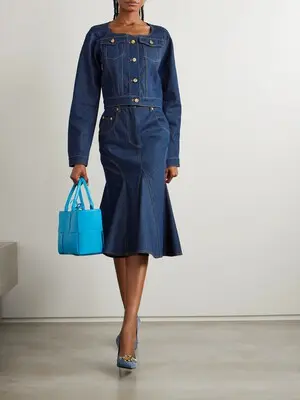 Nina Ricci Cropped Denim Jacket