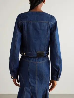 Nina Ricci Cropped Denim Jacket