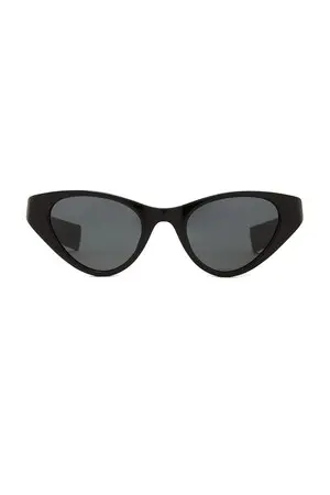 Saint Laurent Cat Eye Sunglasses - Black