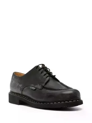 Paraboot Leather Derby Shoes - Black