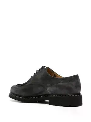 Paraboot Leather Derby Shoes - Black