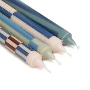 HAY Pattern Candle Set Of 4