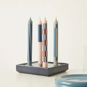 HAY Pattern Candle Set Of 4