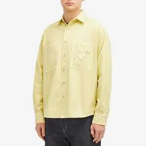 Human Made Stitch Work Shirt - Beige | Editorialist