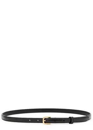 TOTEME Leather Belt - Black