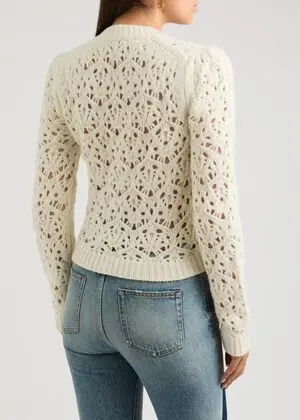 Chloé Pointelle-knit Wool Jumper