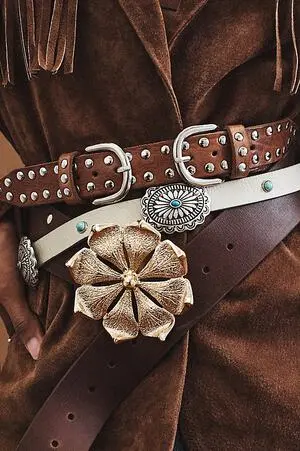 Z & L EUROPE Rodeo Studded Waist Or Hip Belt