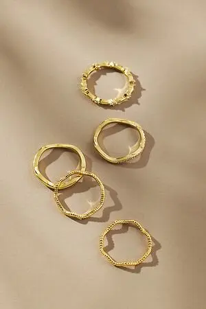 UNCOMMON JAMES Vintage Layered Rings
