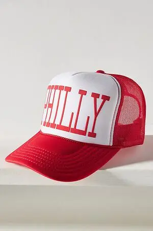 ASCOT + HART Ascot + Hart Philly Trucker Hat Red Pattern