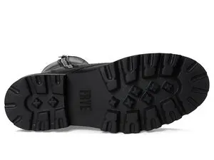 THE FRYE COMPANY Olivia Combat Boot - Black