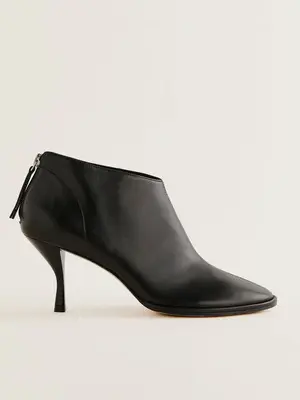 REFORMATION Gretel Leather Ankle Boots