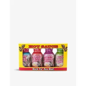ASS KICKIN Travel-size Hot Sauce Pack Of Four - One-color
