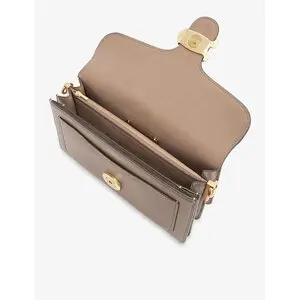 COACH Tabby 26 Pebbled-leather Shoulder Bag - B4/dark Stone
