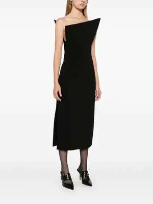 Sportmax Asymmetric Midi Dress