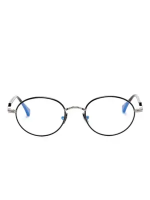 TOM FORD Round-frame Glasses - Black