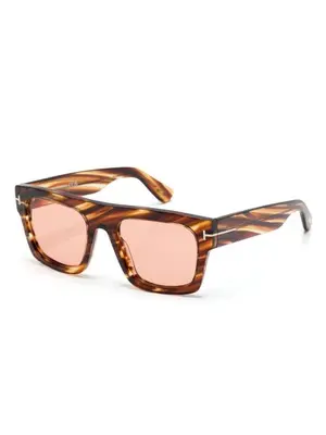TOM FORD Fausto Sunglasses - Brown