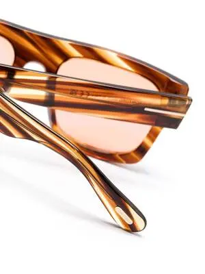 TOM FORD Fausto Sunglasses - Brown