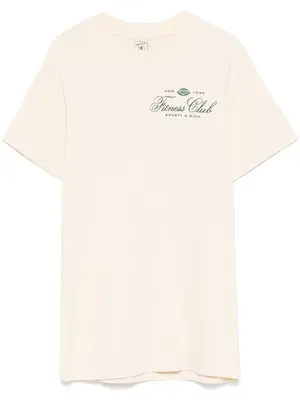 Sporty & Rich Fitness Club Cotton T-shirt