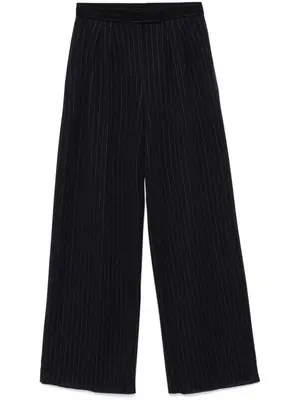Women's Pinstripe Wide Leg Pants